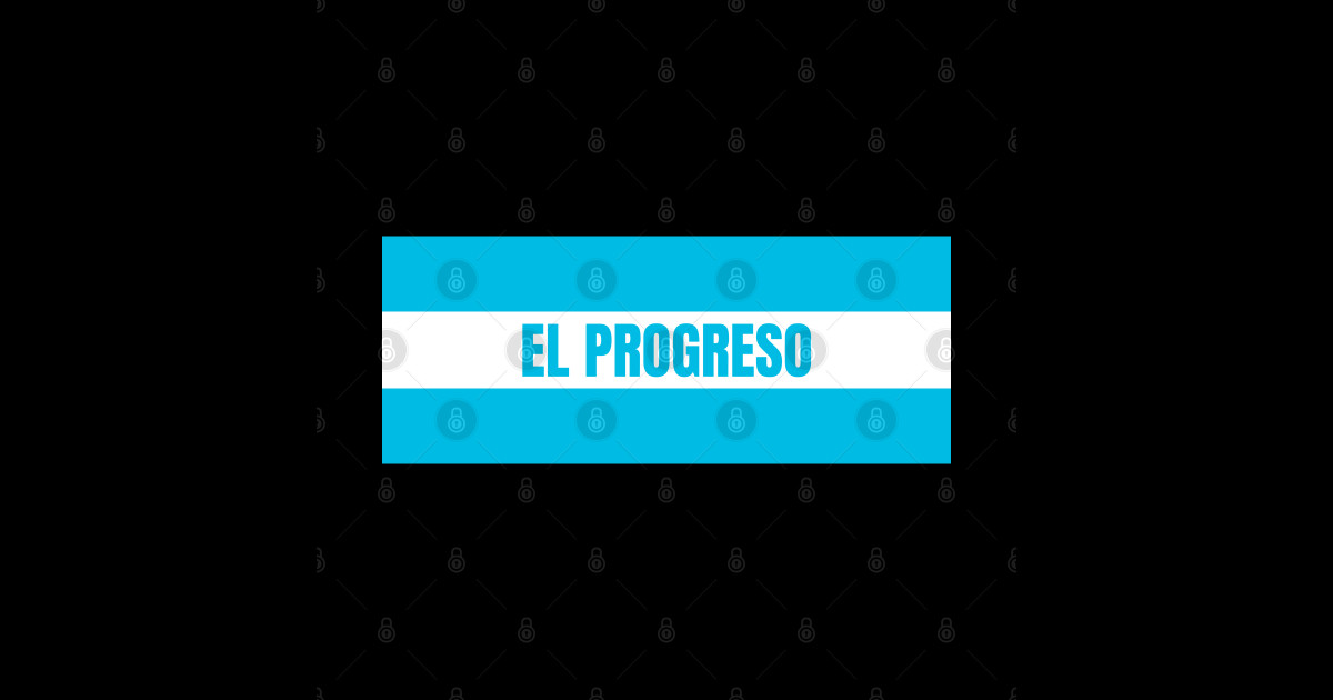El Progreso City in Honduras Flag Colors - Honduran Flag - Sticker ...