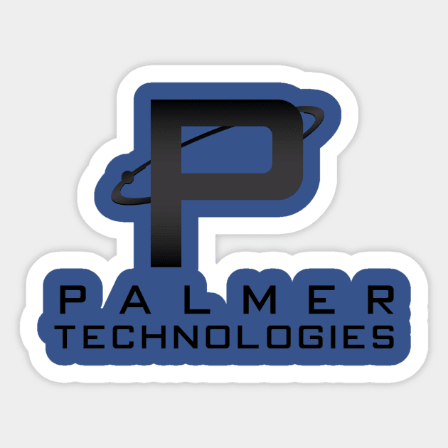 Palmer Tech - black - Palmer Technologies - Sticker | TeePublic