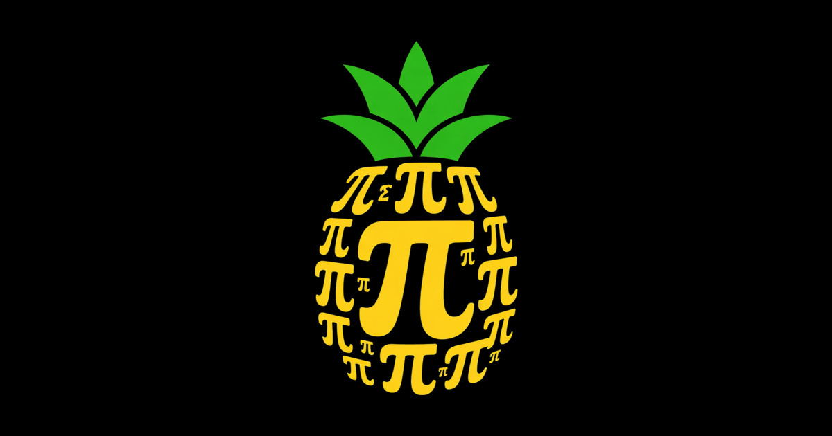 Happy Pie Day Cute Pi Pineapple 3.14 Funny STEM Math Teacher - Happy ...