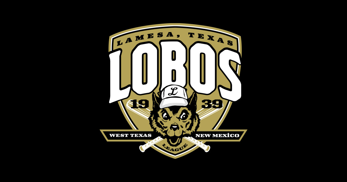 Lamesa Lobos - Vintage Baseball - Sticker | TeePublic