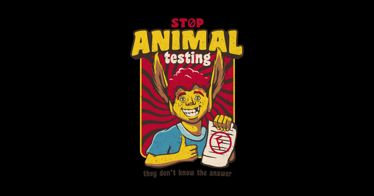 Stop Animal Testing Vintage Back to School by Tobe Fonseca - Animal ...