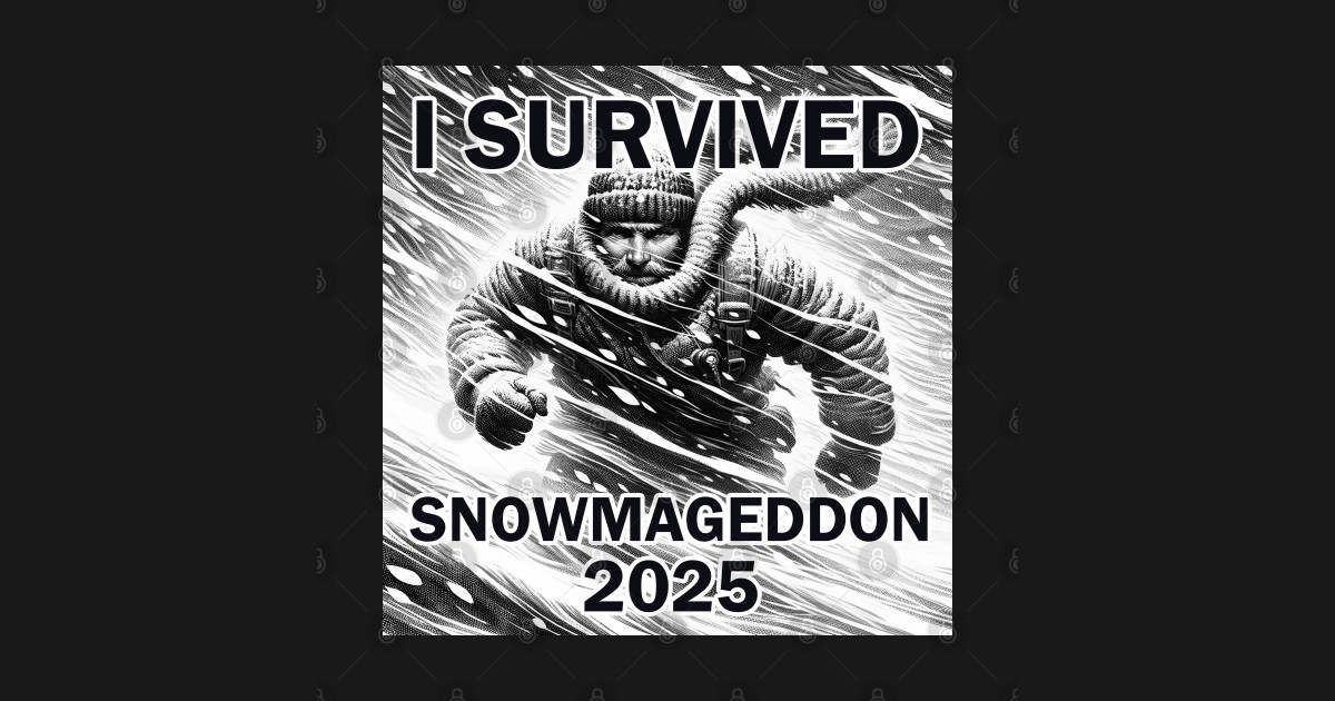 Snowmageddon 2025 - Snowmageddon - T-Shirt | TeePublic