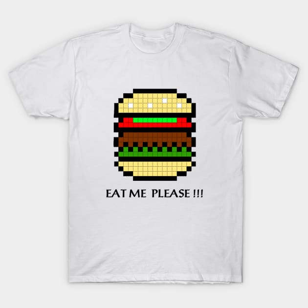 Eat me - Eat Beger - T-Shirt | TeePublic