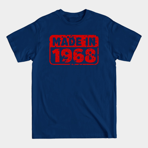 Made in 1968 - Made In 1968 - T-Shirt sold by Prasanna Kumar | SKU ...