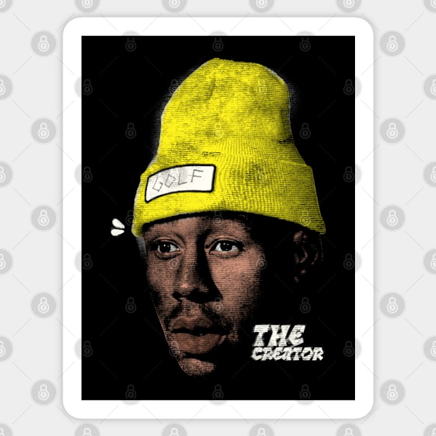 Tyler The Creator Head - Tyler The Creator - Sticker | TeePublic