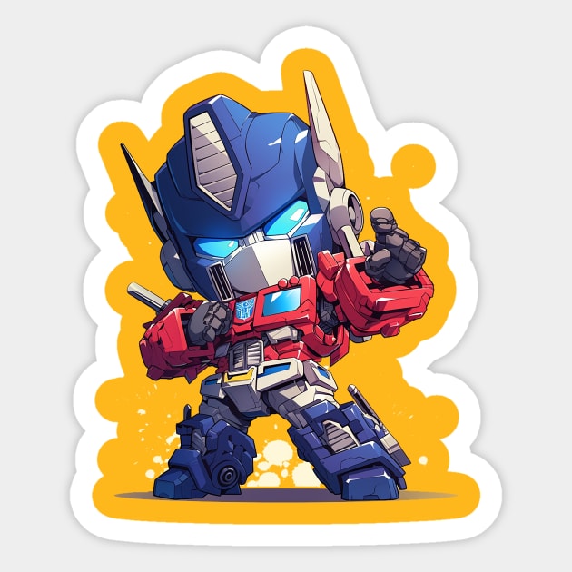 optimus prime - Optimus - Sticker | TeePublic