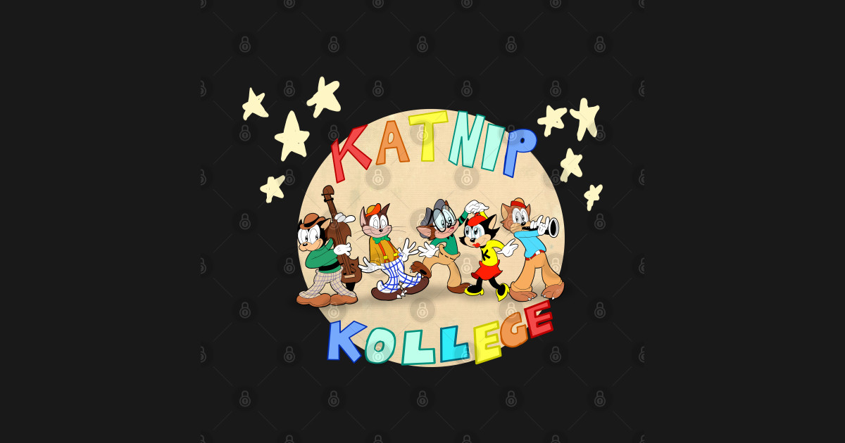 Katnip Kollege Dance Party - Warner Bros - T-Shirt | TeePublic