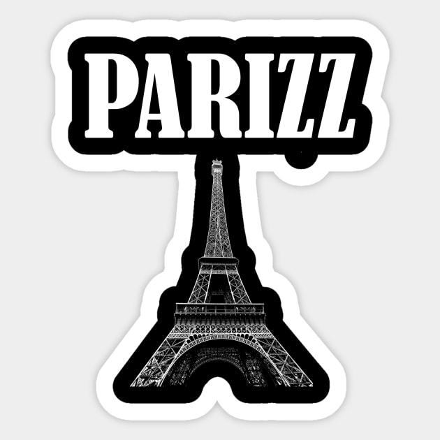 RIZZ from PARIZZ - Rizz - Sticker | TeePublic