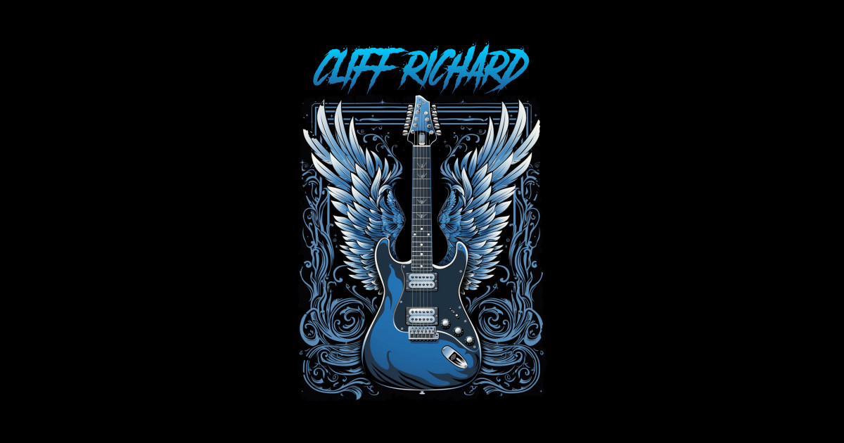 CLIFF RICHARD FAN ART - Cliff Richard Fan Art - Sticker | TeePublic