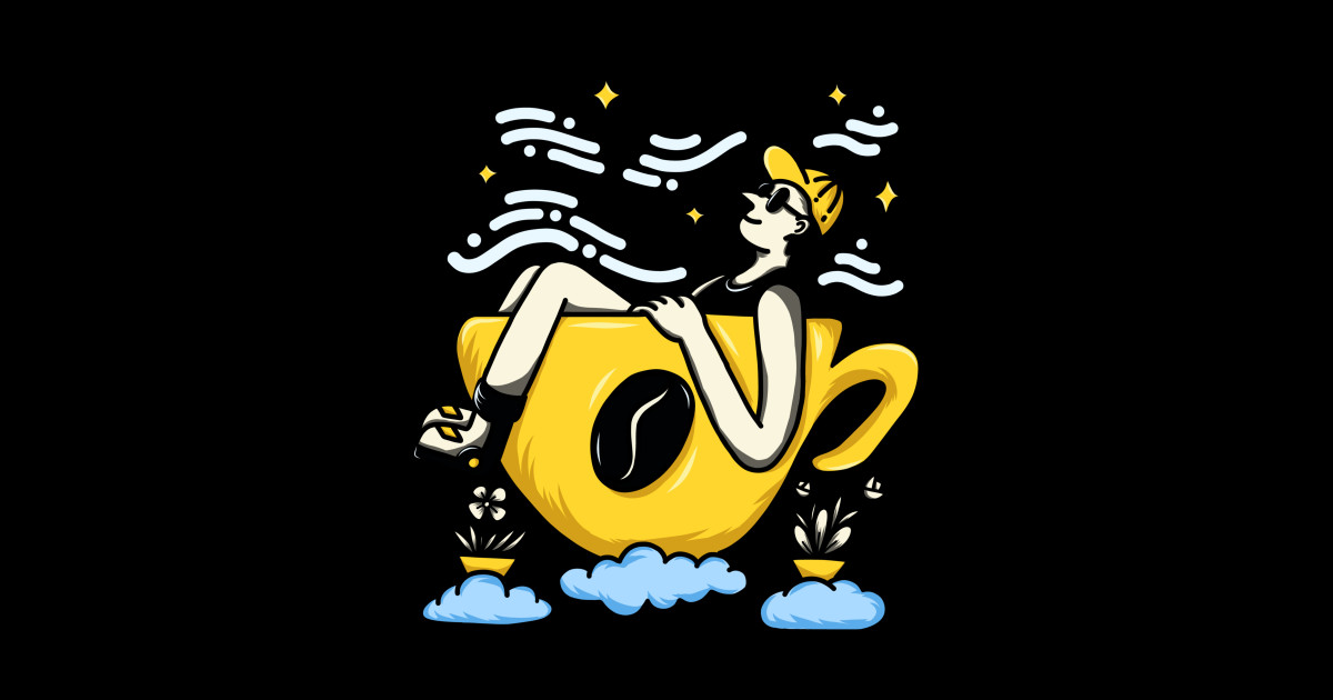 enjoy your coffee - Coffee Art - Sticker | TeePublic enjoy your coffee - Coffee Art - Sticker | TeePublic