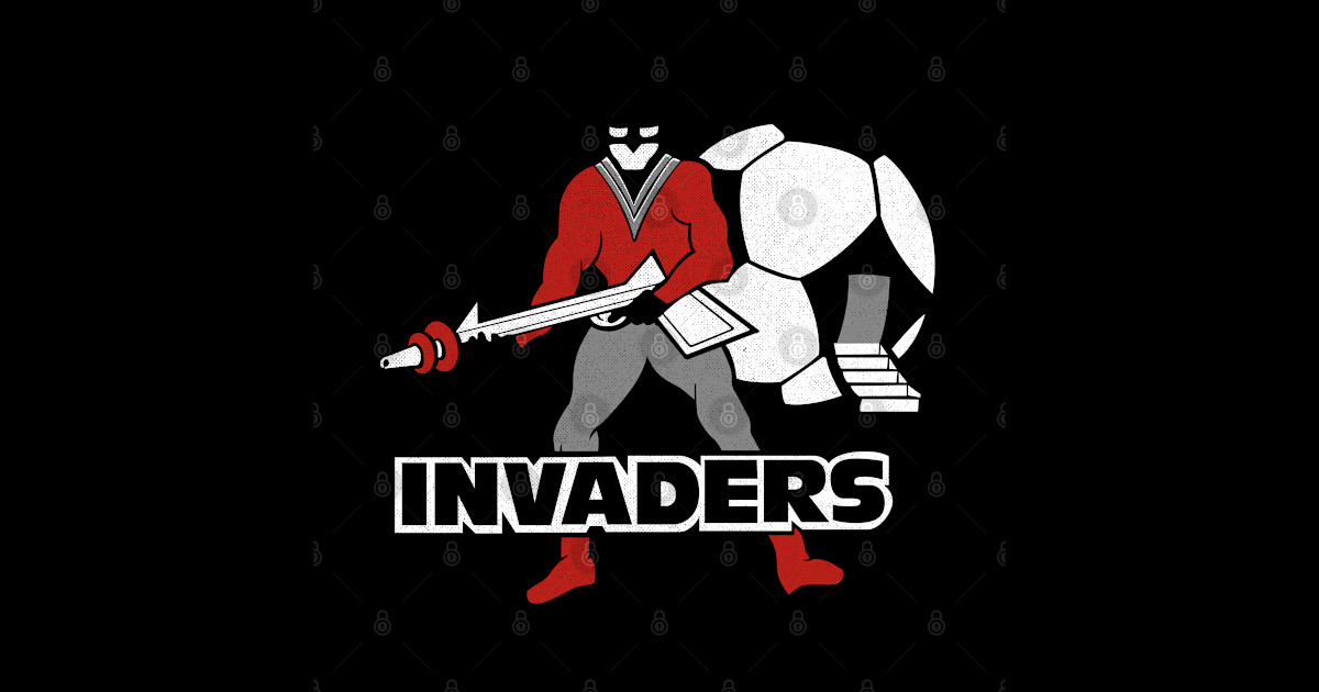 Vintage Canton Invaders Soccer 1991 - Ohio - Sticker | TeePublic