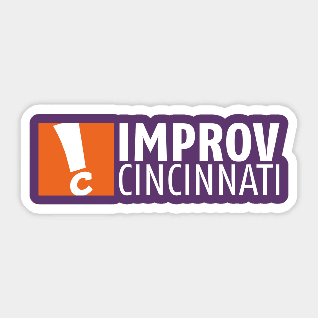 Improv Cincinnati logo - Improv - Sticker | TeePublic