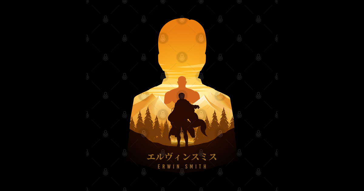 Erwin Smith - Erwin Smith - Sticker | TeePublic