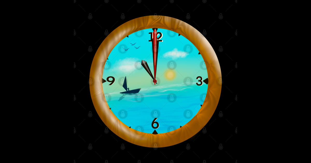 Clock - Clock - Posters and Art Prints | TeePublic