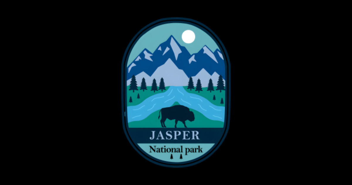 jasper national park - Jasper - Sticker | TeePublic