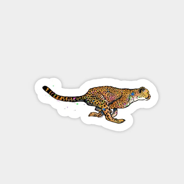 Cheetahs are Cool - Cheetah - Sticker | TeePublic