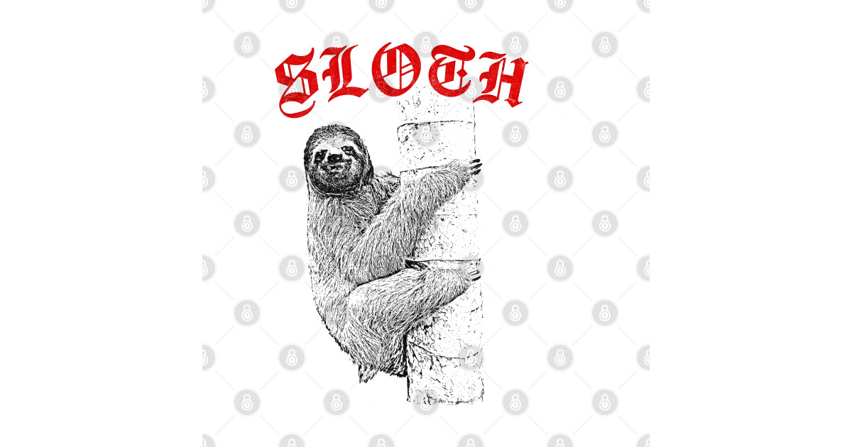 Sloth /// Lazy Sneak Pretty Boi Fan Design - Sloth Lover - T-Shirt ...