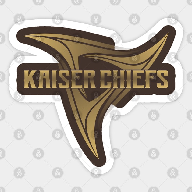 Kaiser Chiefs Tribal Triangle - Musician - Sticker | TeePublic