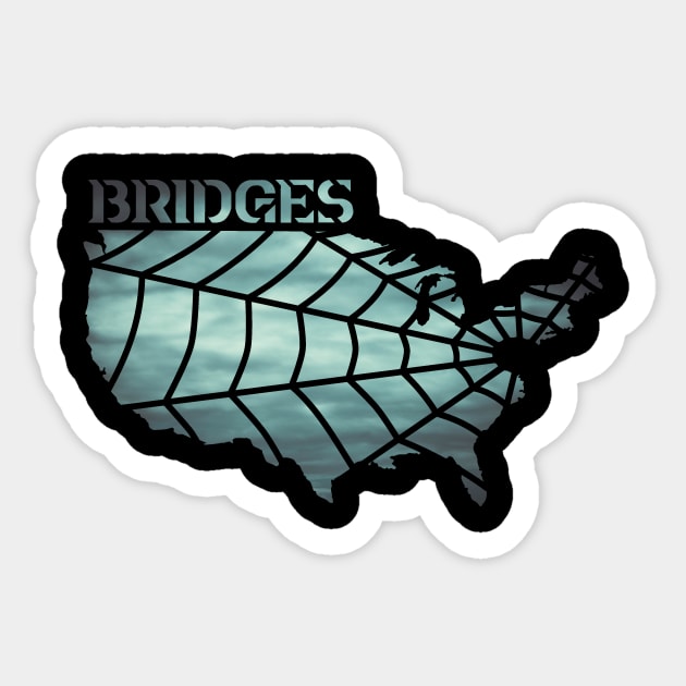 Death Stranding 'Bridges' logo - Death Stranding - Sticker | TeePublic