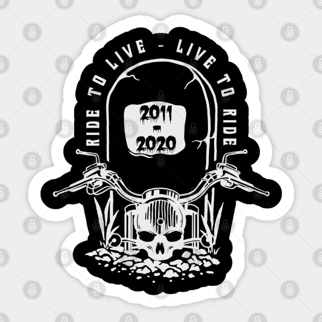 ride to life - Ride To Life - Sticker | TeePublic