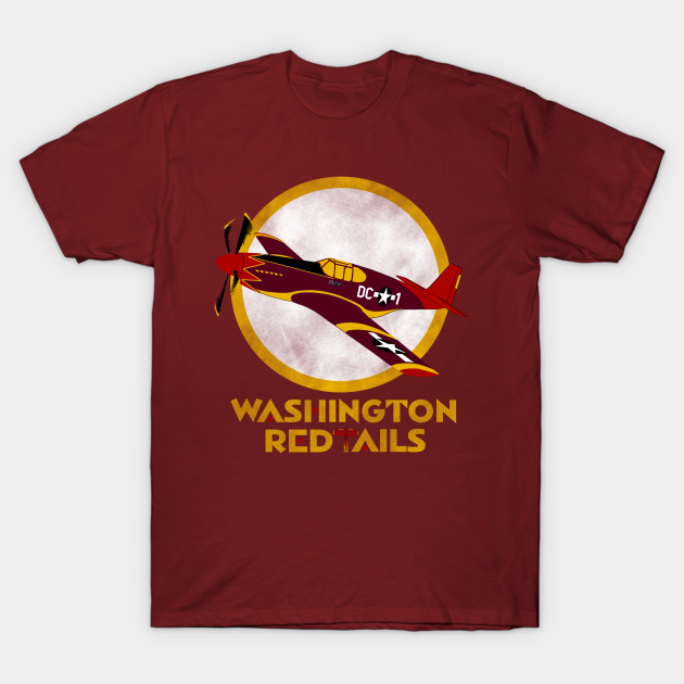 Washington Red Tails - Red Tails - T-Shirt | TeePublic