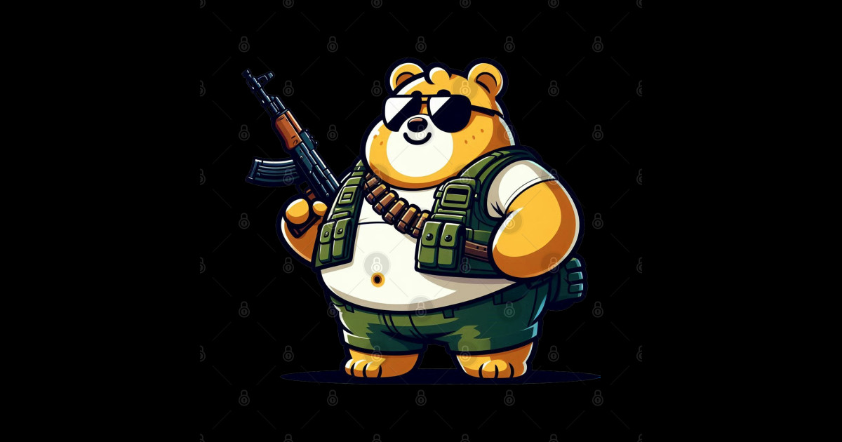 Tactical Bears - Tactical - Sticker | TeePublic