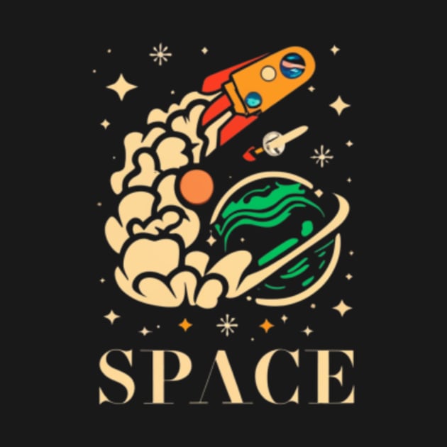 Space - Space - T-Shirt | TeePublic