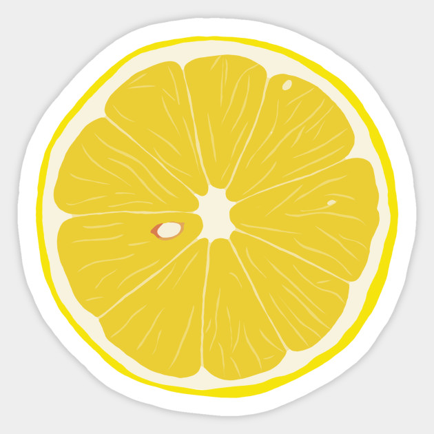 lemon love - Lemon - Sticker | TeePublic