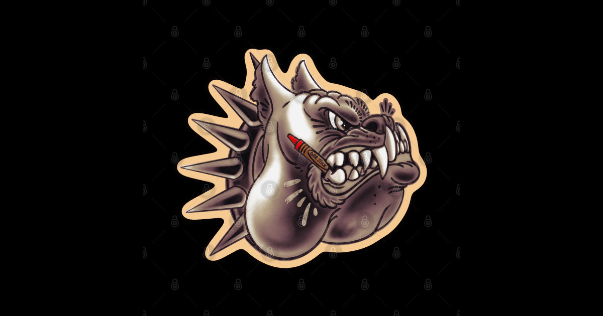 Crayon Eater Bulldog USMC Marine Corps Devil Dog - Crayon Eater ...