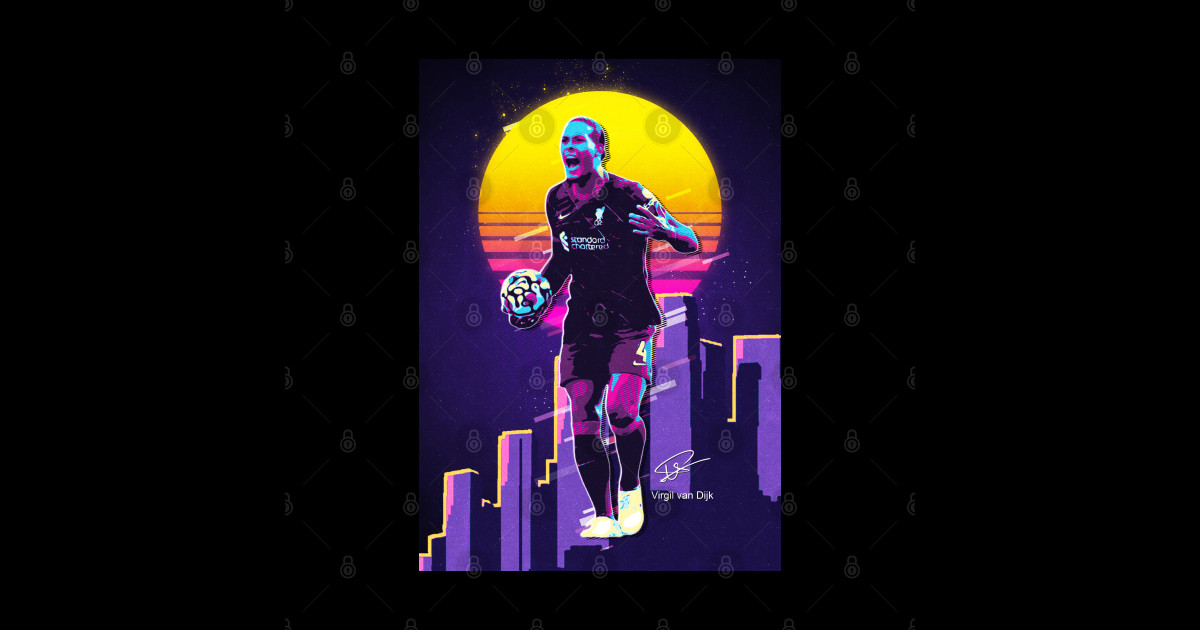 Virgil van Dijk - Virgil Van Dijk - Sticker | TeePublic