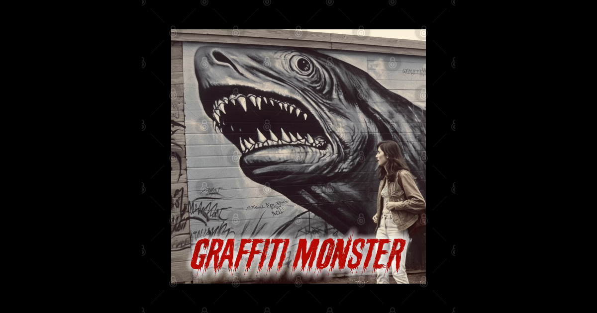 Graffiti Monster™ - Series #0 - New England Summer Sharks - 5 of 9 ...
