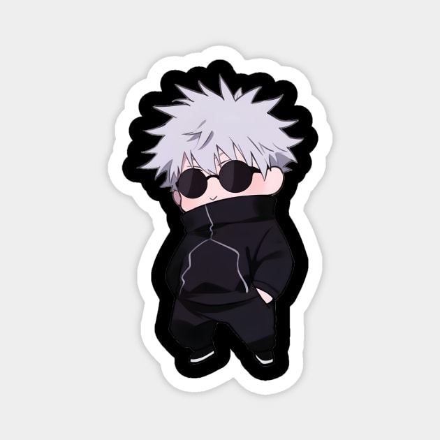 Chibi Gojo Satoru Gojo Satoru Magnet Teepublic