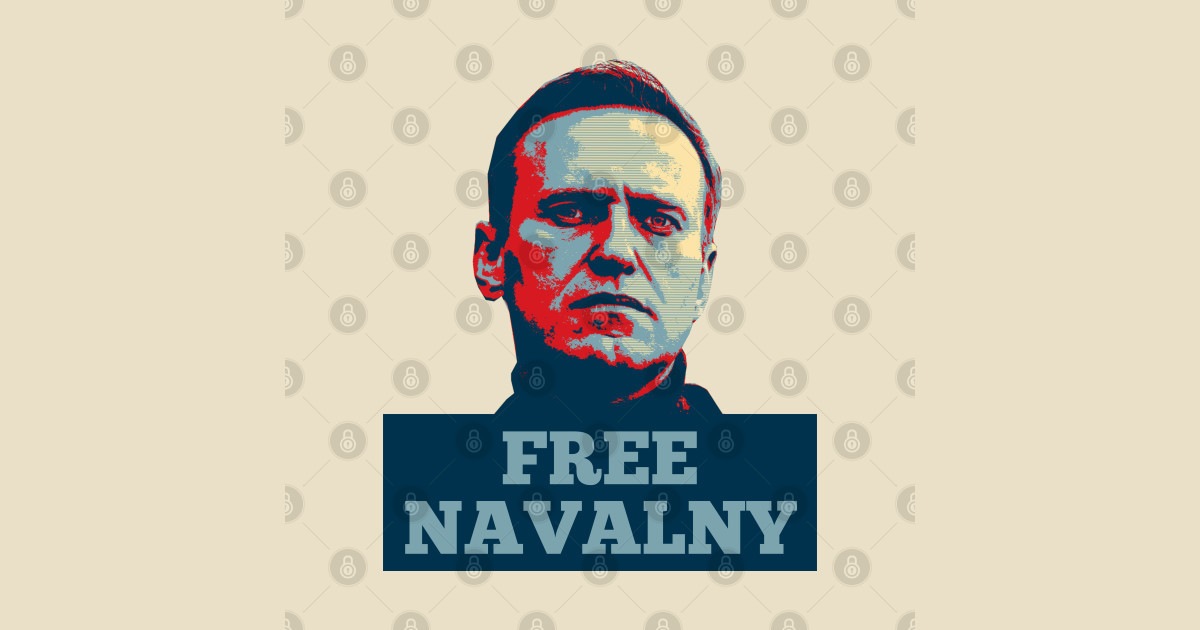 FREE NAVALNY - Navalny - T-Shirt | TeePublic