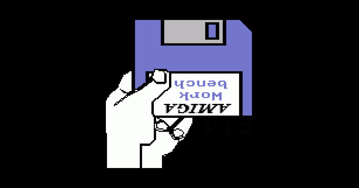 Amiga Workbench V1.2 - Amiga 500 Workbench - Posters and Art Prints ...