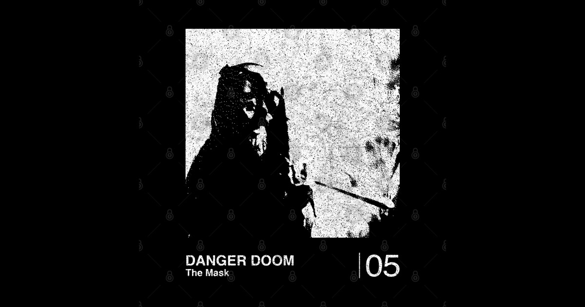 Danger Doom / Minimalist Graphic Fan Artwork Design - Danger Doom ...