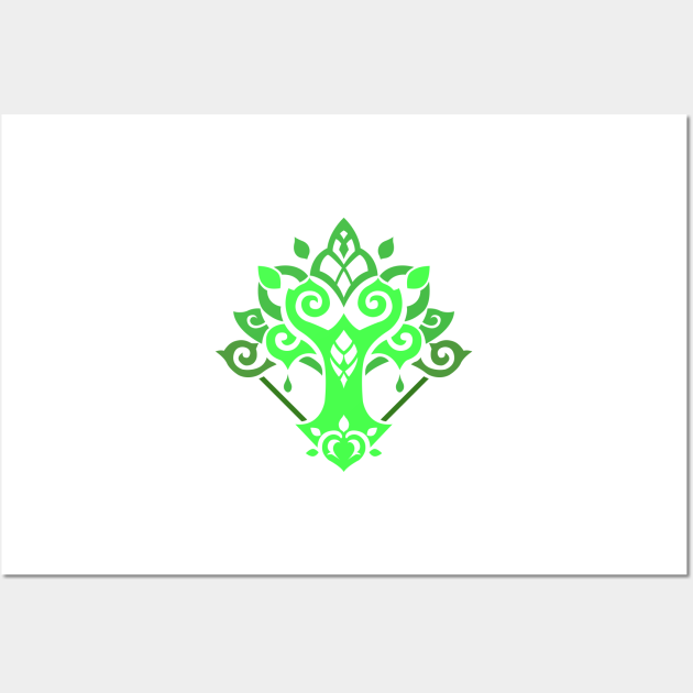 Genshin Impact Sumeru Emblem - Genshin Impact - Posters and Art Prints ...