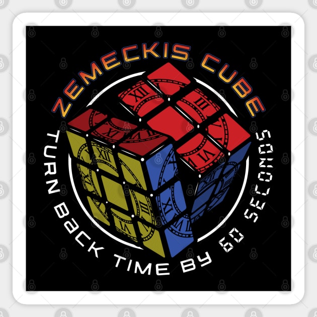 cube logo sticker