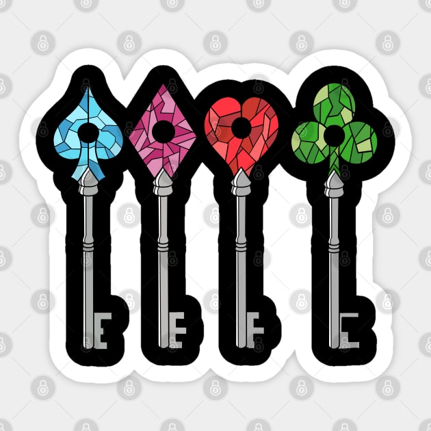 Resident Evil RPD Keys - Resident Evil - Sticker | TeePublic