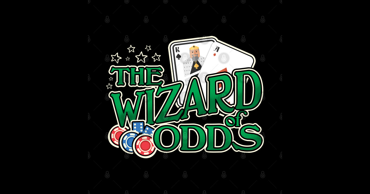 The Wizard Of Odds Casino Blackjack - Gambling Betting - Sticker ...