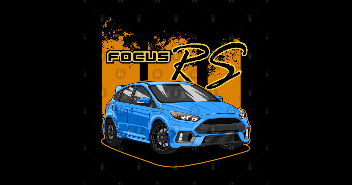 Focus RS - Ford Focus - Sticker | TeePublic