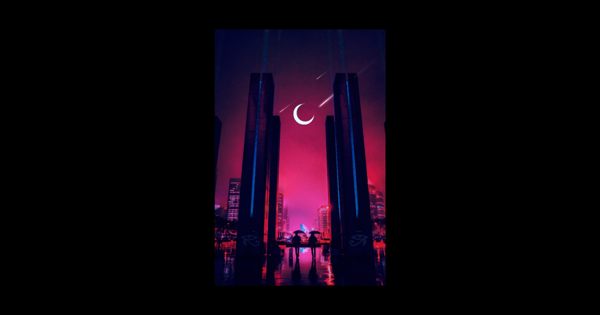 Late Night - Outdoors - Sticker | TeePublic