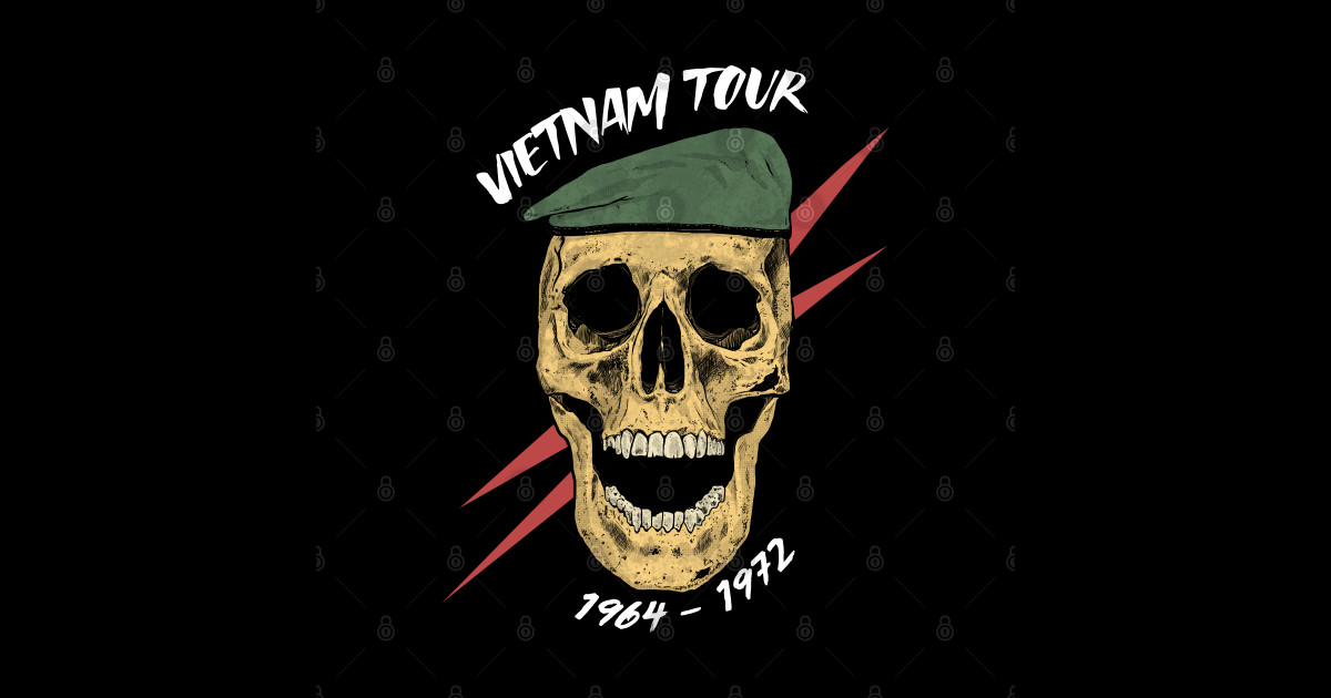 VIETNAM TOUR MACV SOG - Military - Sticker | TeePublic