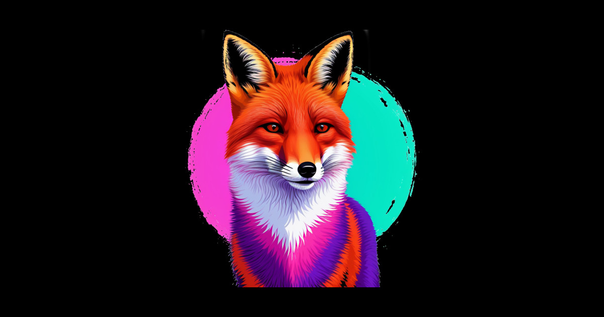 The Fox - Fox - Sticker | TeePublic