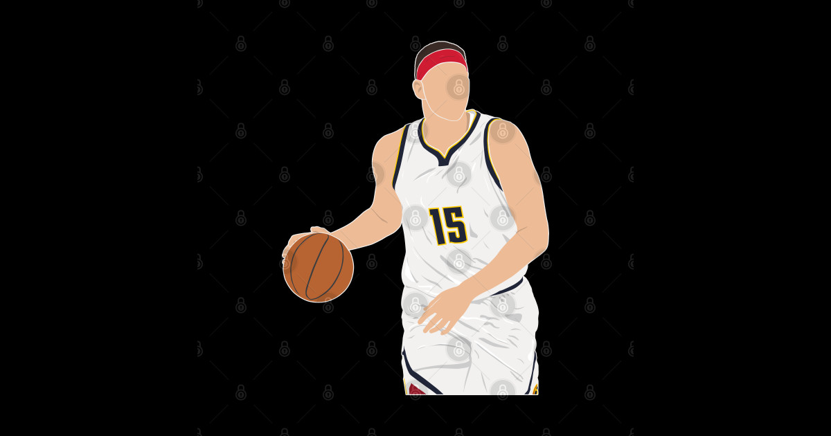 Nikola Jokic Denver Nuggets MVP - Nikola Jokic - Sticker | TeePublic