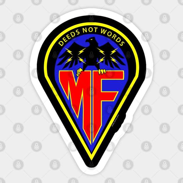 Megaforce logo - 80s Movies - Sticker | TeePublic