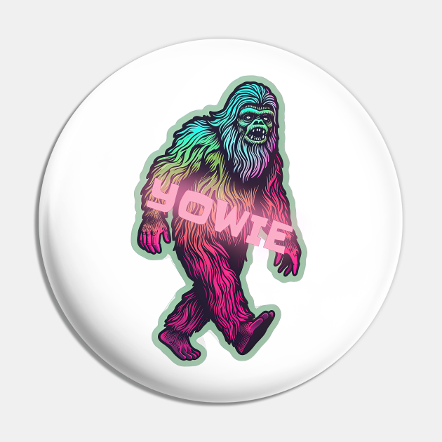 Australian Cryptid Hairy Man Sasquatch Bigfoot - Yowie - Pin | TeePublic