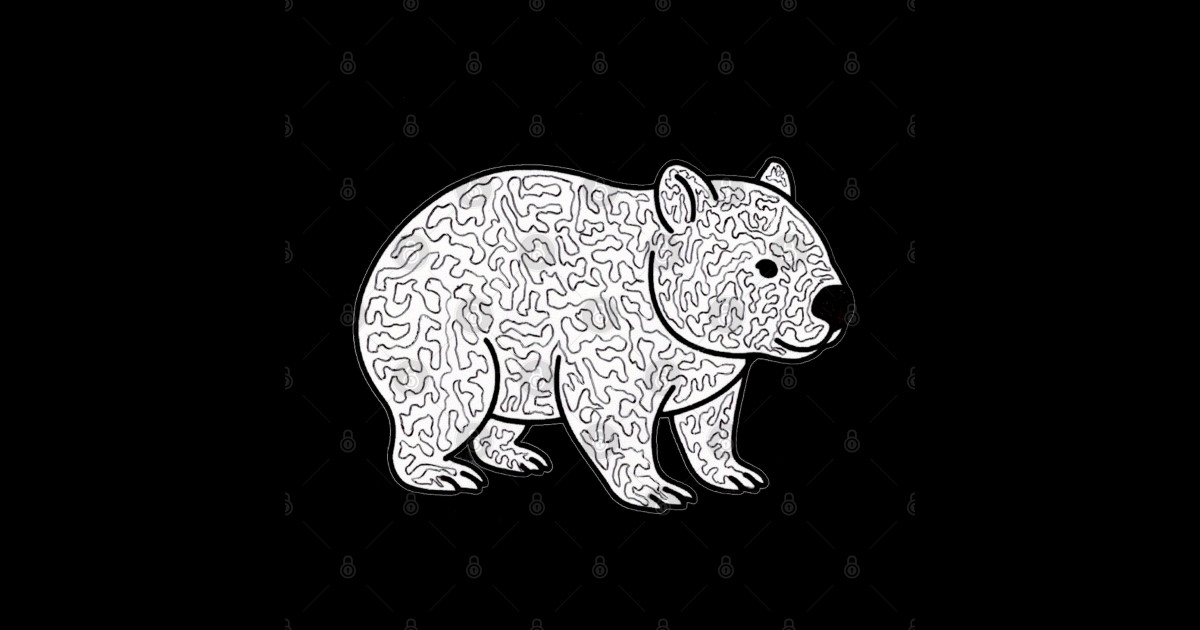 Wombat - Wombats - Sticker | TeePublic