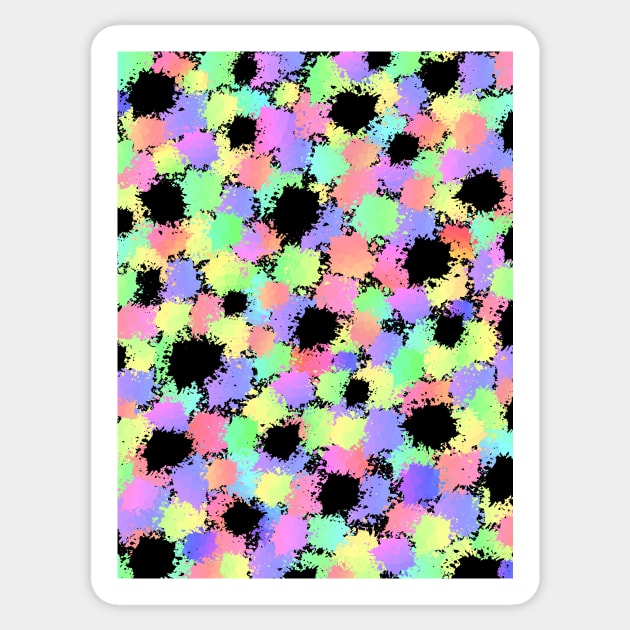 PAINT Splatter - Paint Splatter - Sticker | TeePublic