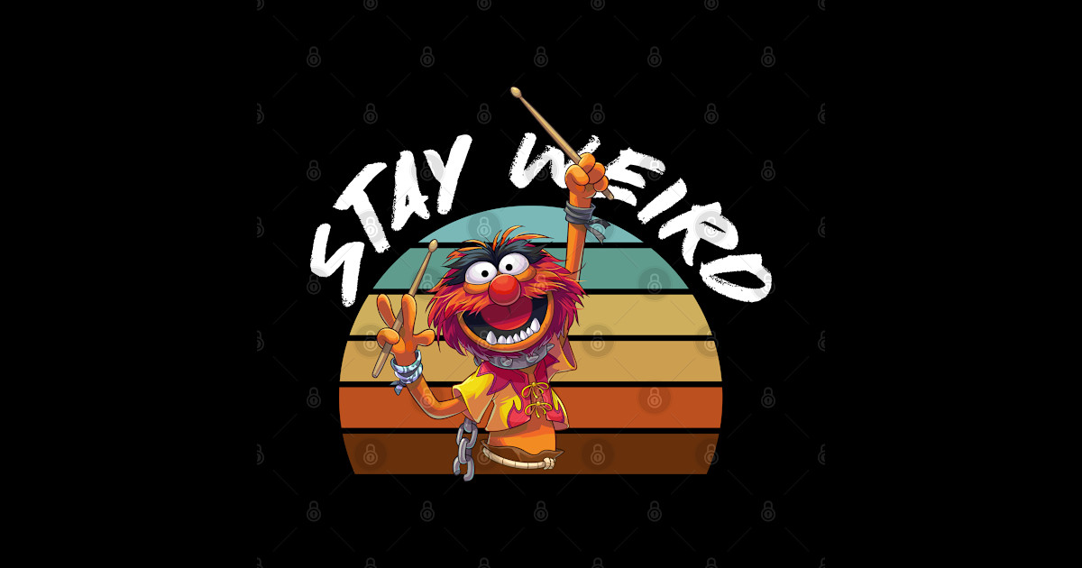 Muppets Stay Weird - Muppets - Sticker | TeePublic