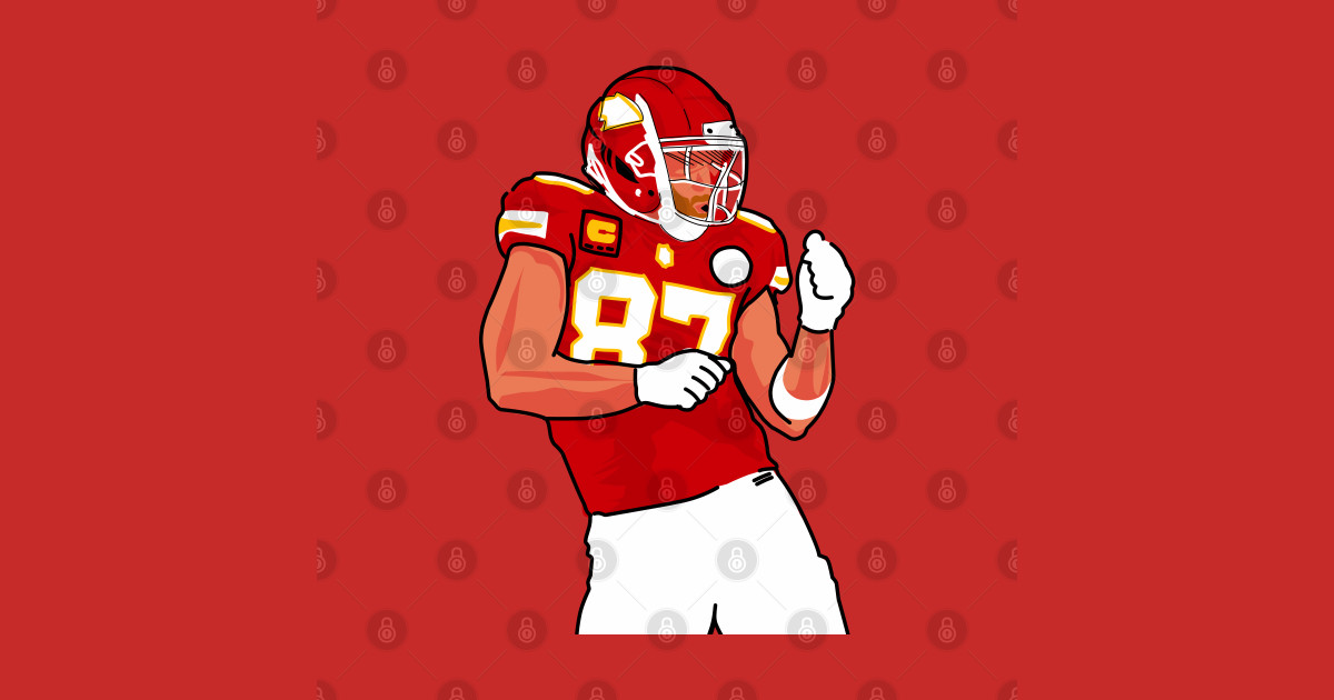 Travis KELCE - Dance celebration - Travis Kelce - Kids T-Shirt | TeePublic